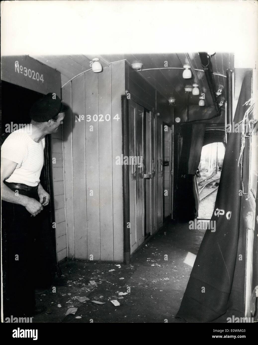 Aug. 08, 1963 - Million Pound Train Robbery; A gang of 30 armed, masked ...