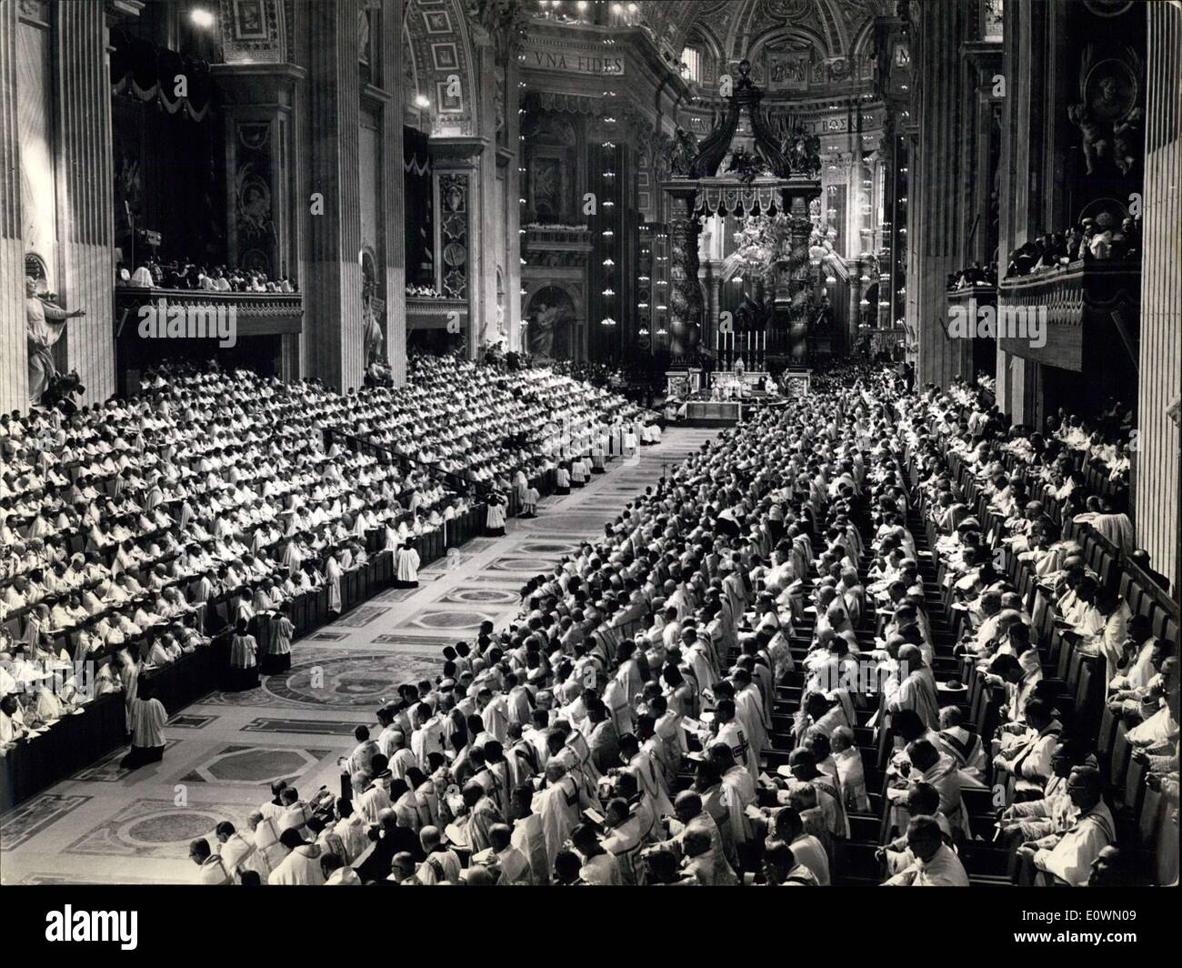 1963 vatican hi-res stock photography and images - Alamy