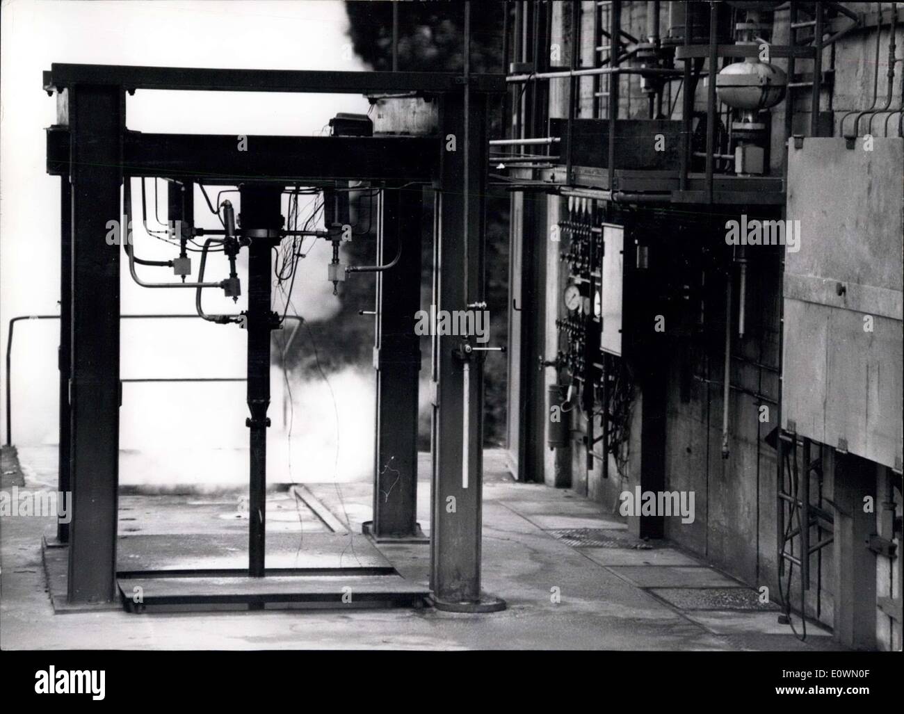 Oct. 01, 1963 - It's the only and first height test bench in the ...