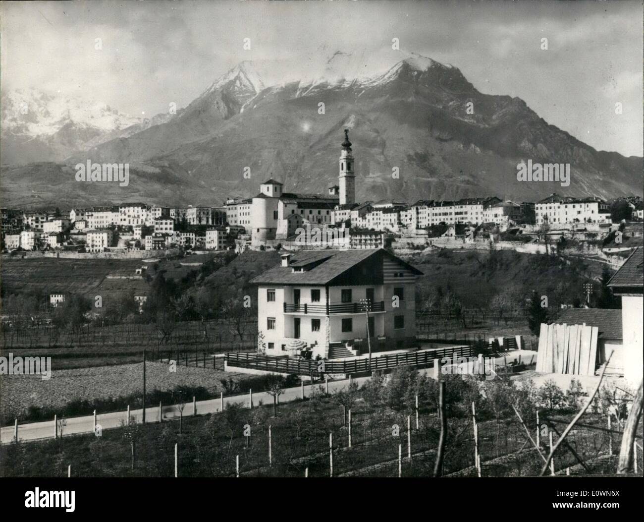 Oct. 10, 1963 - Disaster Of Italian Dam: The Vaiont Dam Some 60 Miles ...