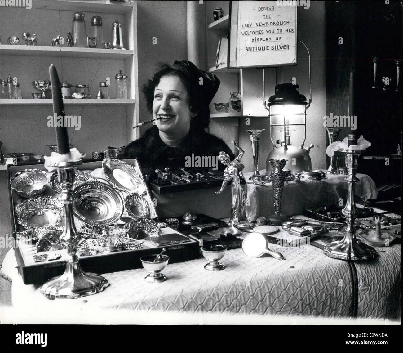 Oct. 10, 1963 - The Lady In The Market: Denisa, the Lady Newborough, 50 ...