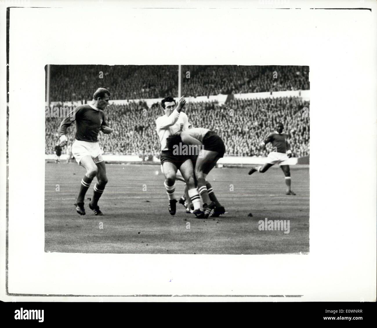 Oct. 23, 1963 - Collision Stations: London, England centre-forward ...