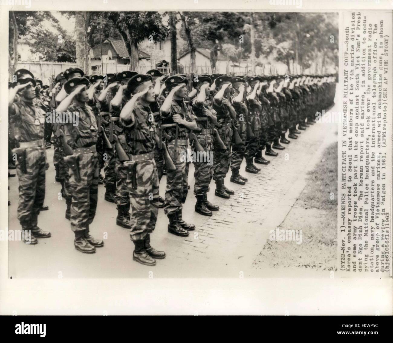 Nov. 01, 1963 - Marines Participate in Vietnamese Military Coup-South ...