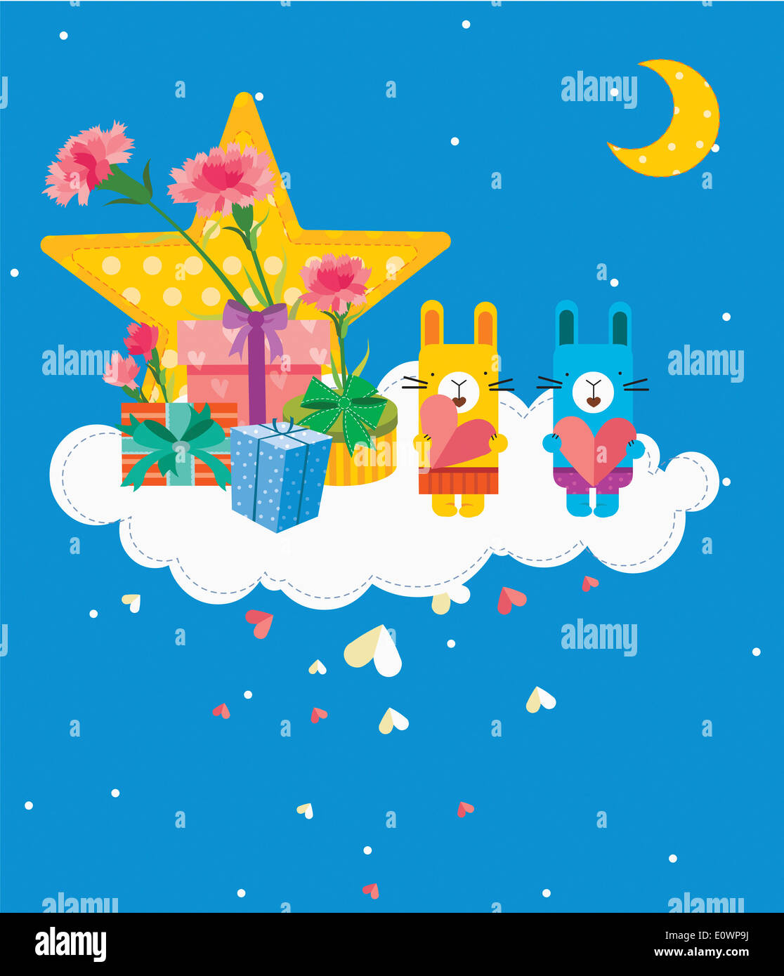 Affectionate bunnies hi-res stock photography and images - Alamy