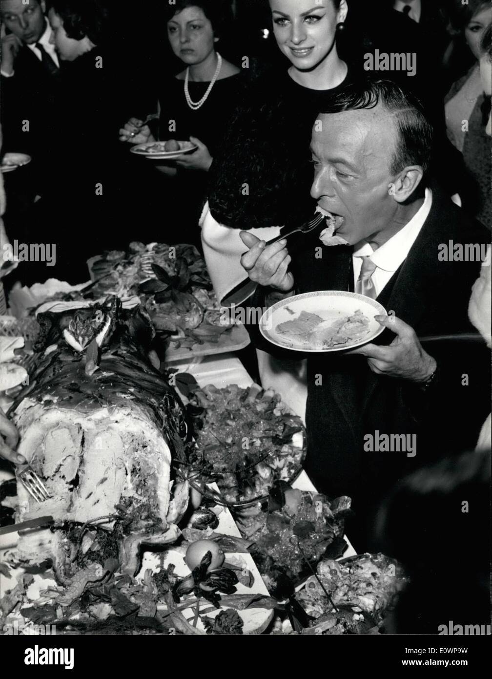 Jan. 01, 1964 - Inaguration last night of the new restaurant called ...