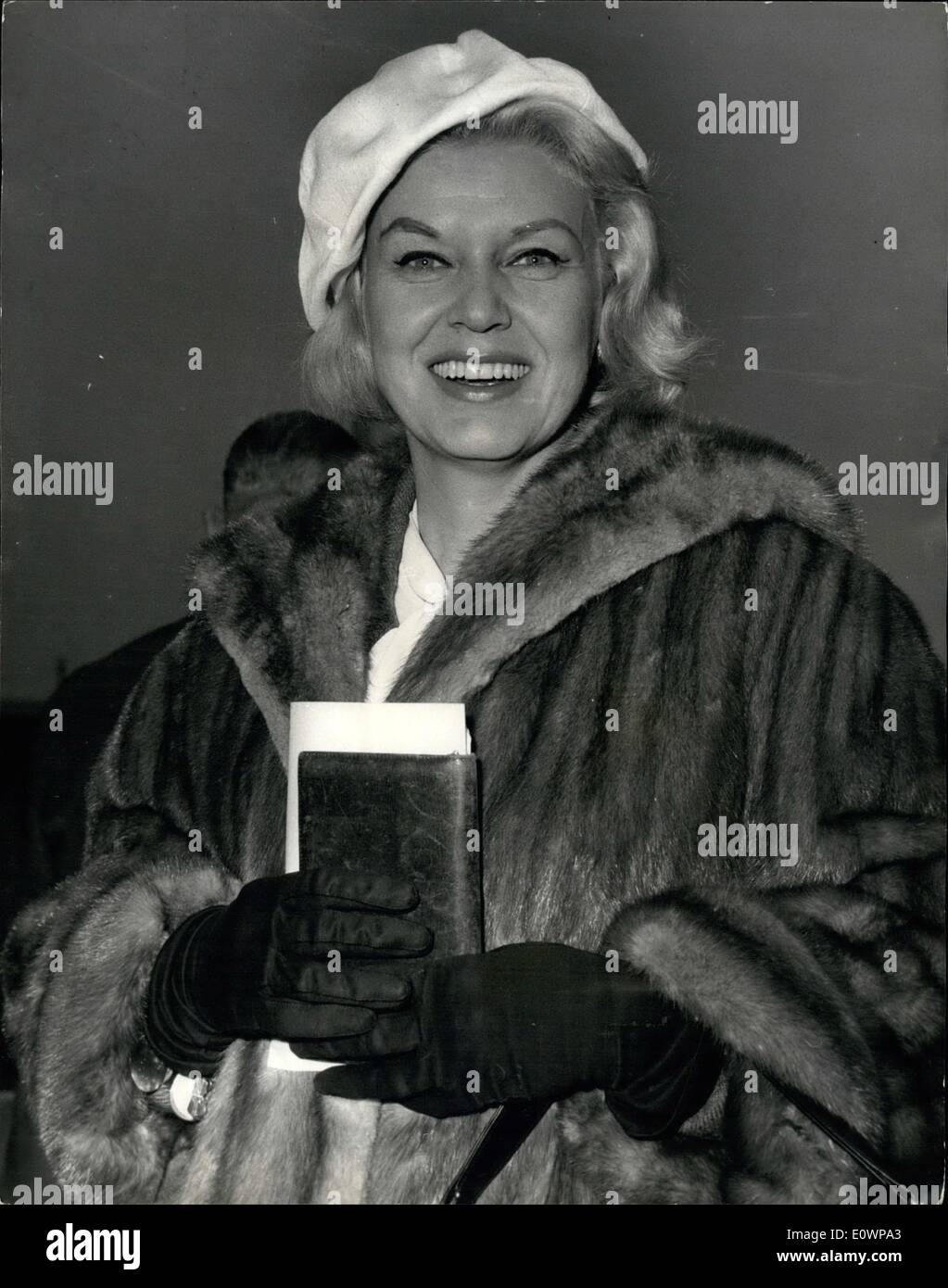 Jan. 01, 1964 - Jane Morgan flies in: American singing star Jane Morgan ...