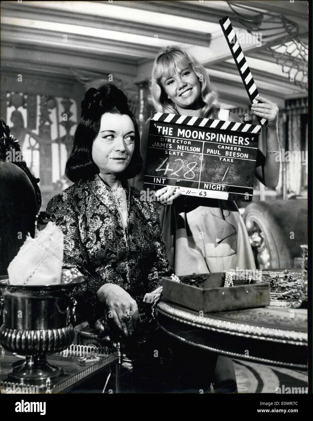 Nov. 18, 1963 - Pola Negri Returns to the Screen. Pola Negri, famous ...