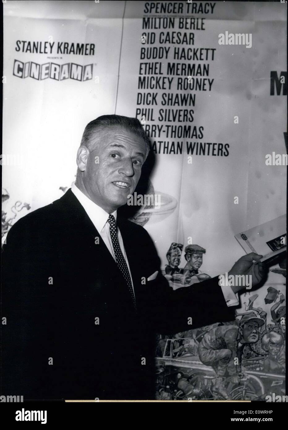 Dec. 04, 1963 - Star Director Stanley Kramer in Hamburg. A man who has ...