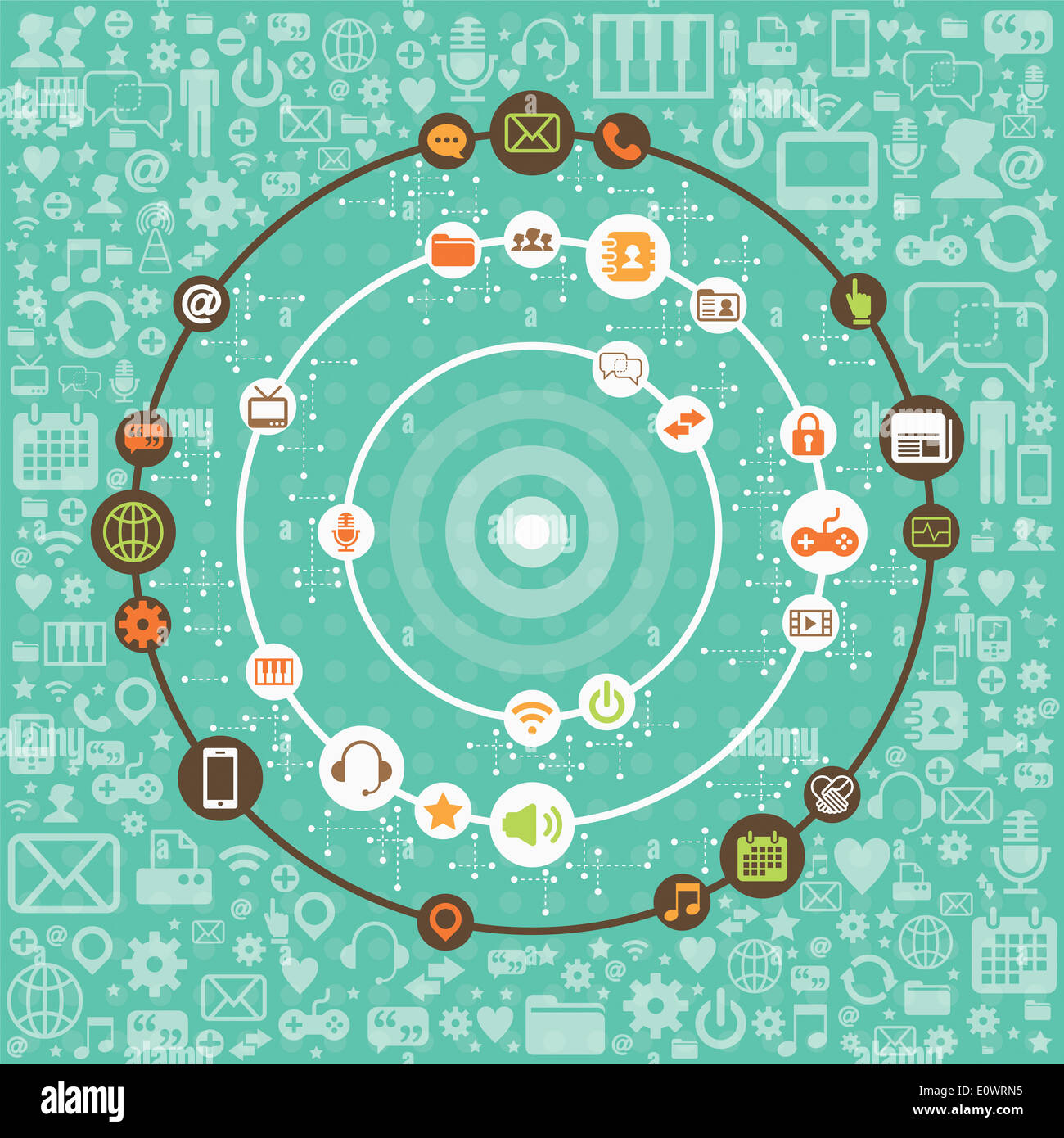 Icons sets hi-res stock photography and images - Alamy