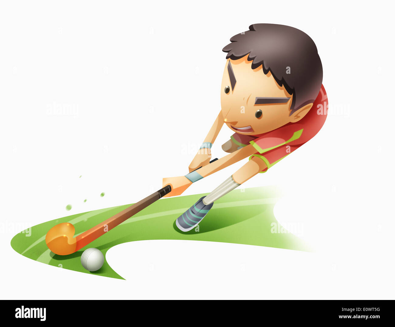 Floorball Cut Out Stock Images & Pictures - Alamy