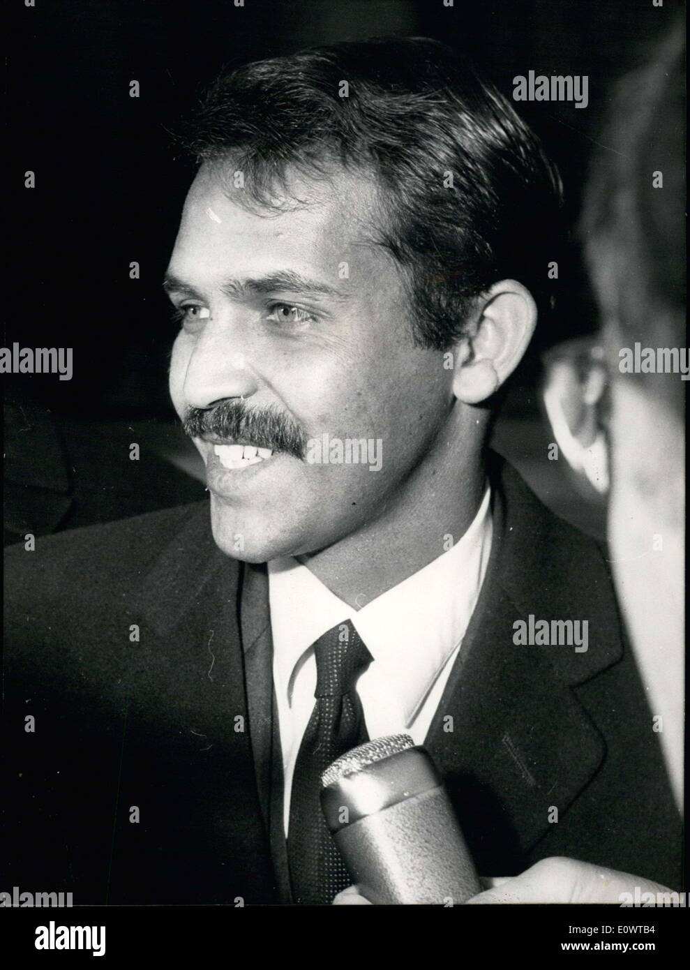 Feb. 21, 1964 - Bouteflika, Minister of Foreign Affairs for Algeria ...