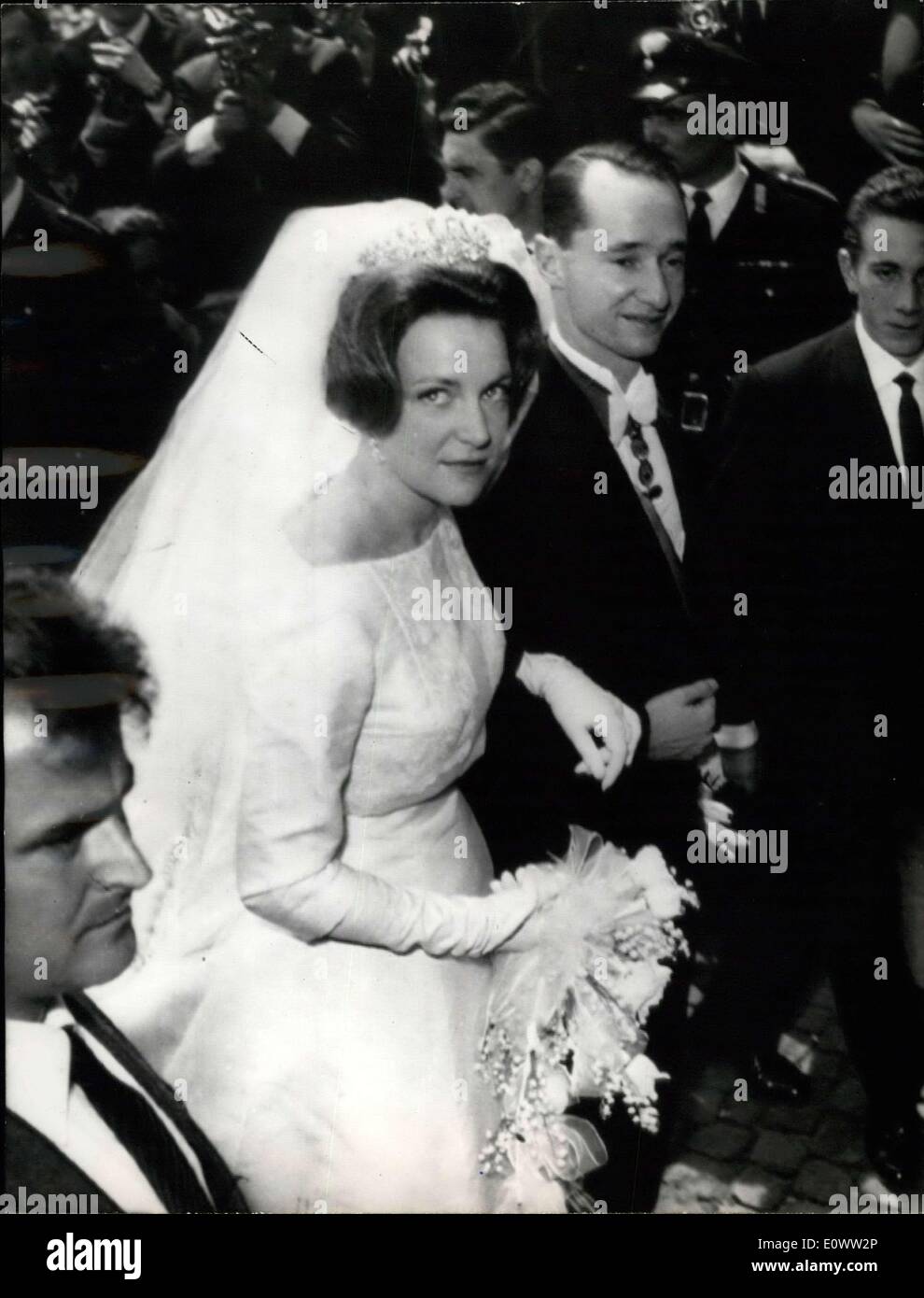 Apr. 29, 1964 - THE MARRIAGE OF PRINCESS IRENE TO PRICE HUGHES ...