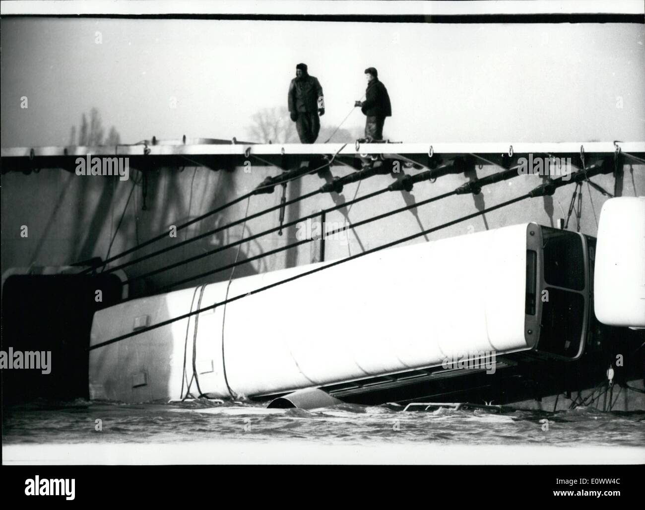 Mar. 03, 1964 - Salvage Work Begins on the East German Cargo Ship ...