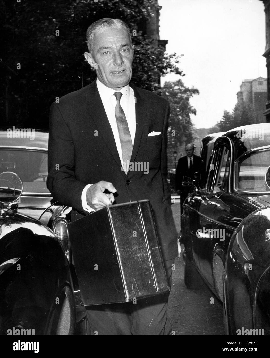 Jul 23, 1964; London, UK; The Postmaster General Mr. BEVINS attending ...
