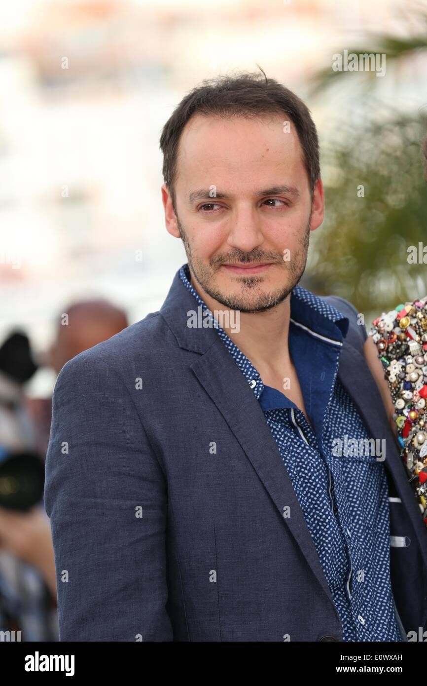 Cannes, France. 20th May 2014. Actor Fabrizio Rongione attends the ...
