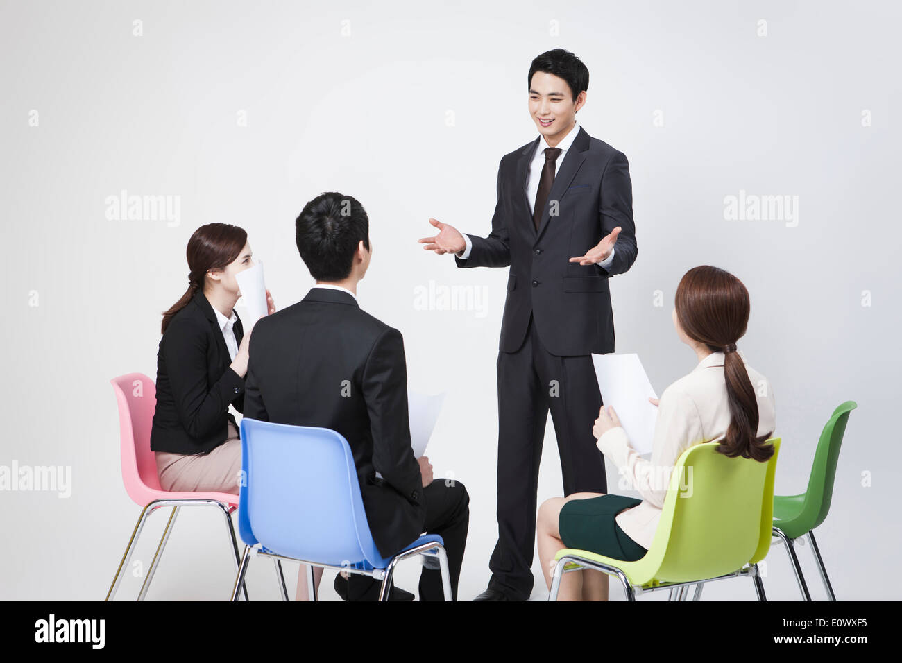 Business people discussing other hi-res stock photography and images ...
