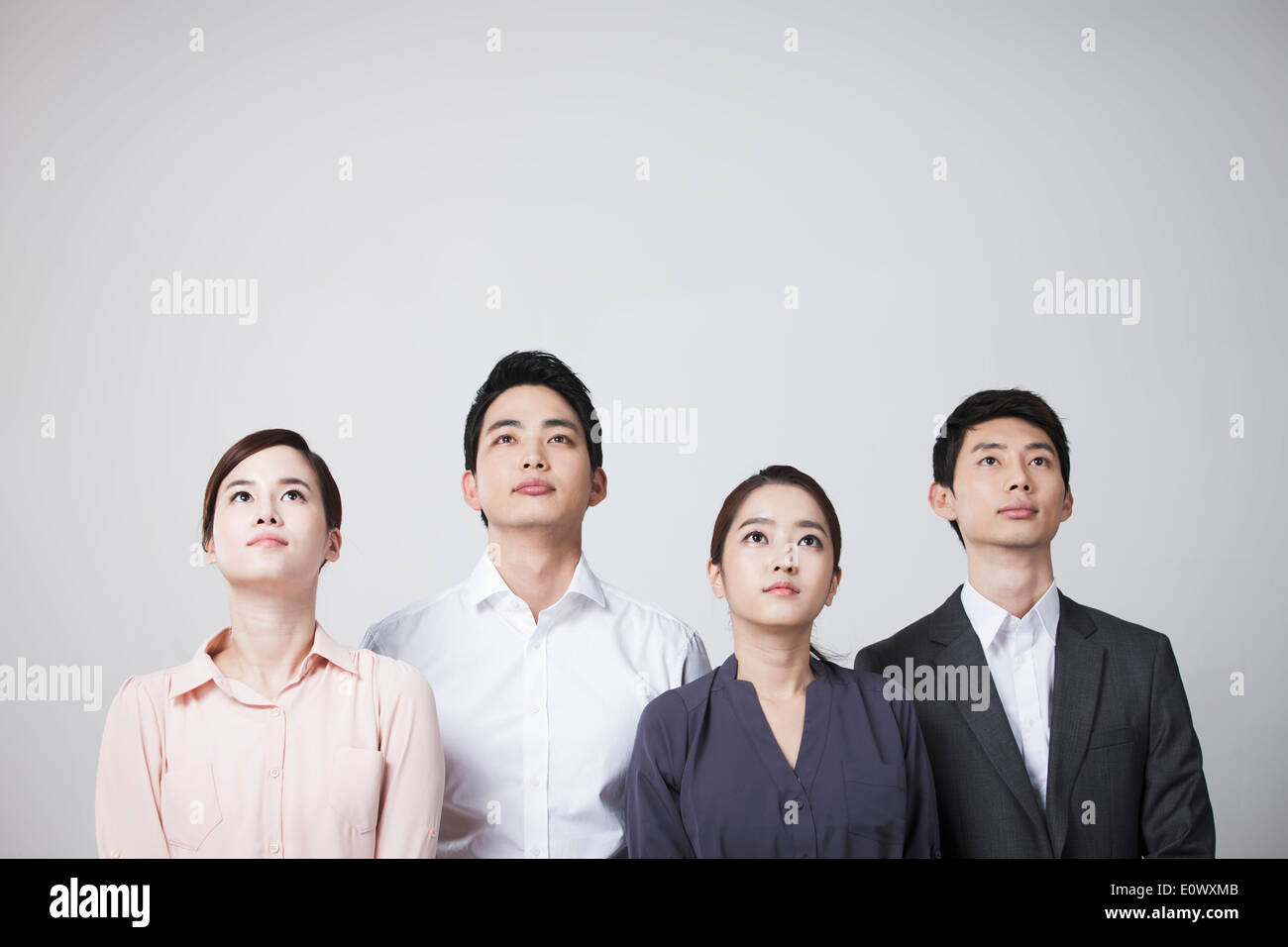 Business people looking out hi-res stock photography and images - Alamy