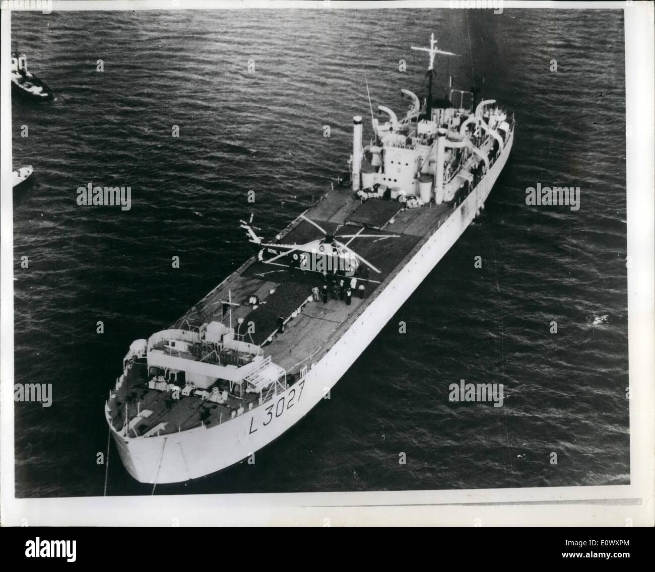 Jun. 06, 1964 - H.M.S. Lofoten. Navy's First Helicopter Support ship ...