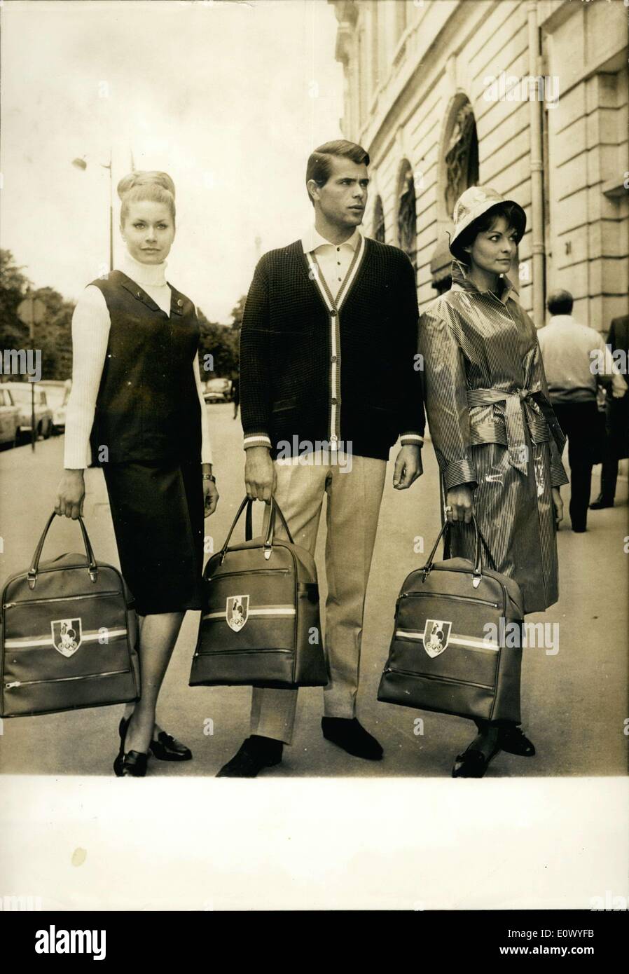 Jun. 22, 1964 - Dressing for the Olympic games: Costumes which will be ...