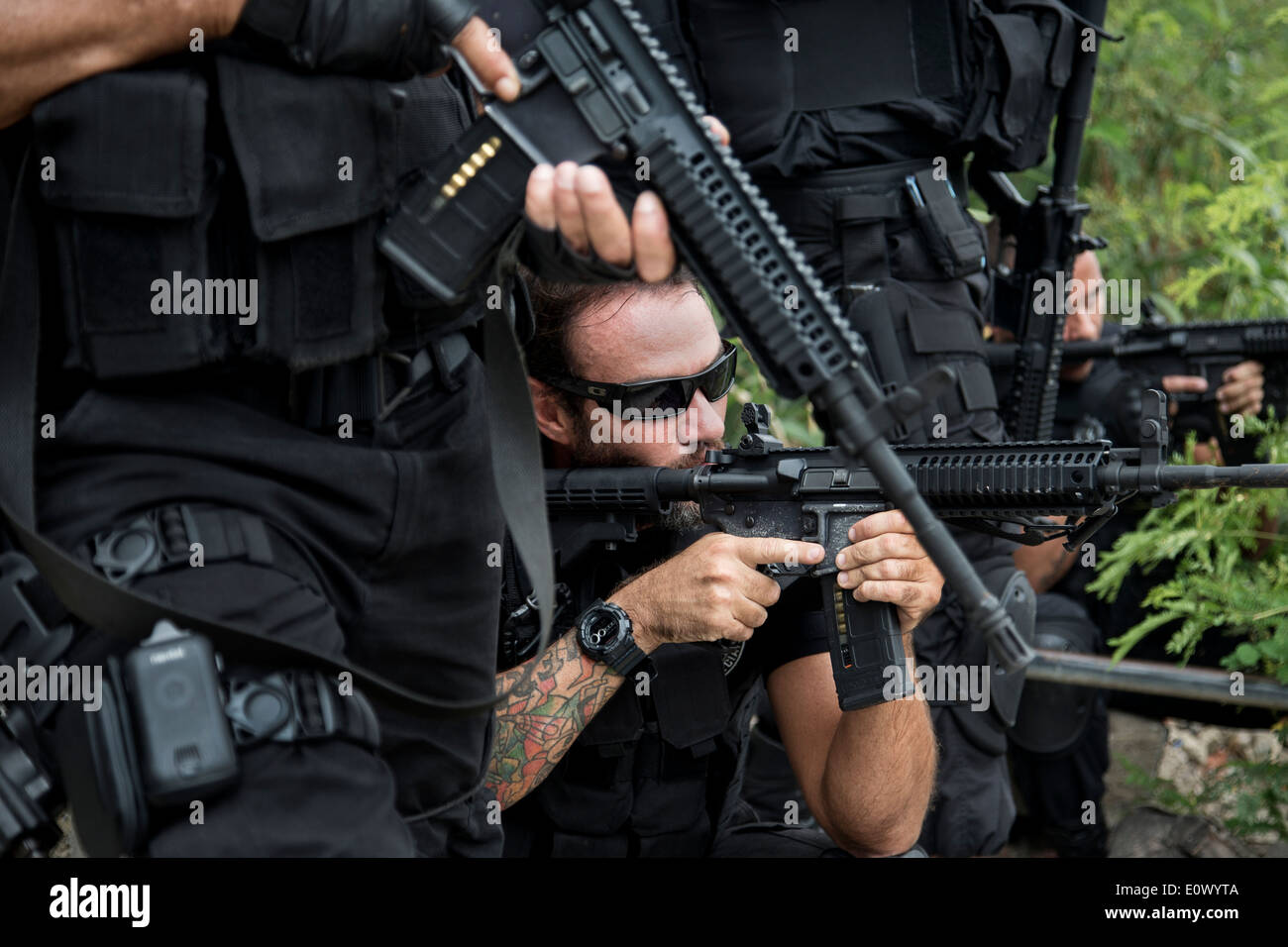 Police pacification unit hi-res stock photography and images - Alamy