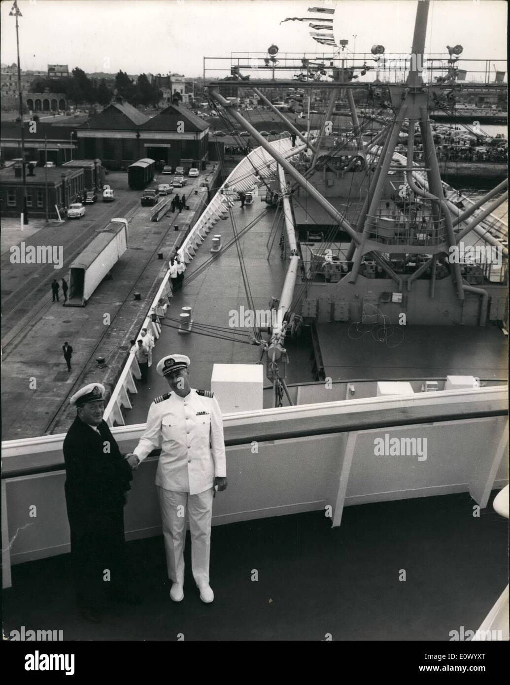 Jul. 07, 1964 - ''Savanah'' - The World's First Atomic-Powered Merchant ...