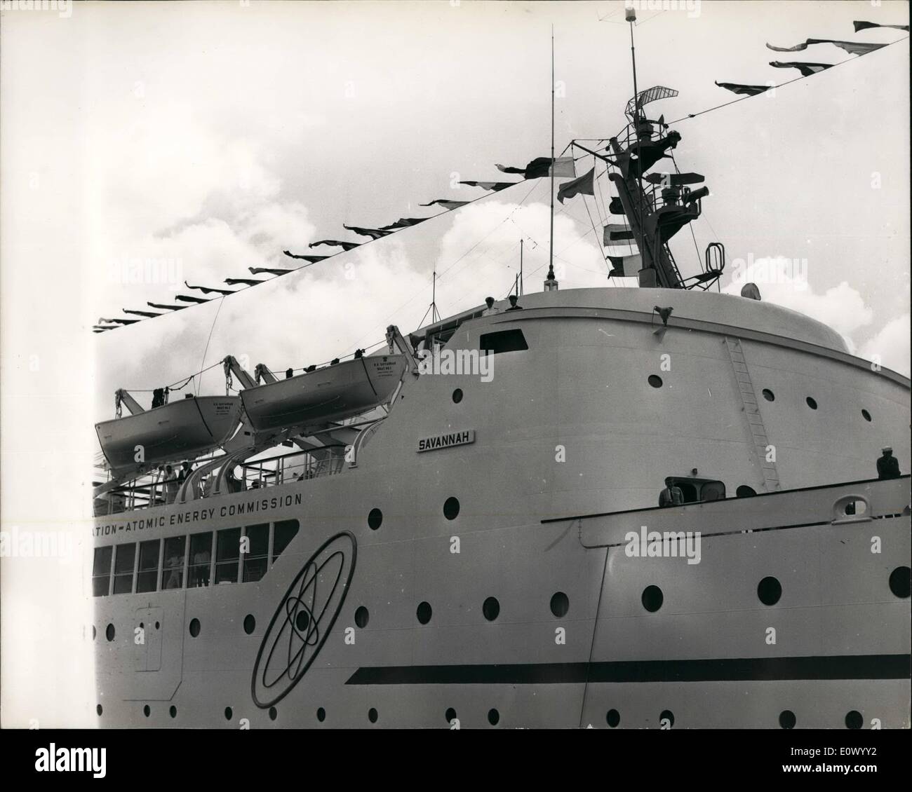 Jul. 07, 1964 - ''Savanah'' the world's first Atomic Powered Merchant ...