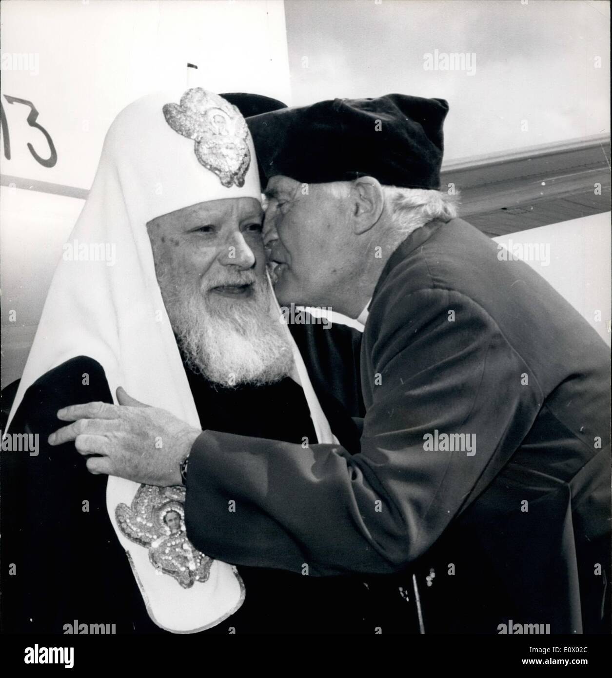 Sep. 09, 1964 - PATRIARCH OF MOSCOW - ARRIVES IN LONDON, GREETED BY DR ...