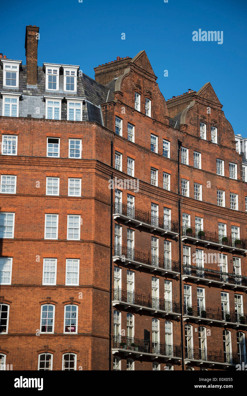 Mansion house, Kensington Gore, SW7, London, UK Stock Photo - Alamy