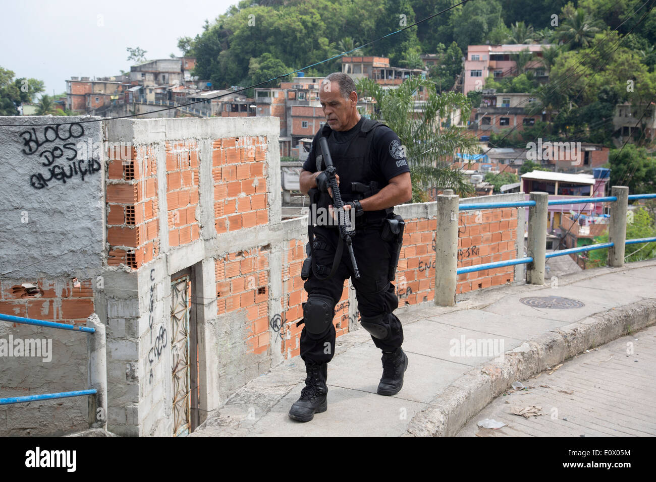CORE police unit (Coordenadoria de Recursos Especiais ) of Rio de ...