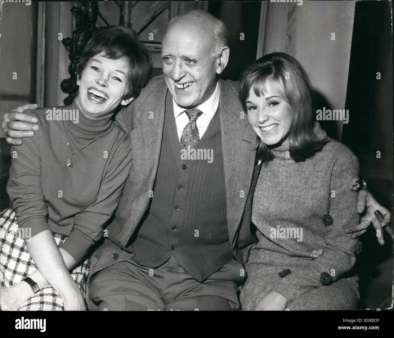 Nov. 11, 1964 - Preparing for the ''Peter Pan'' show at the Scala ...