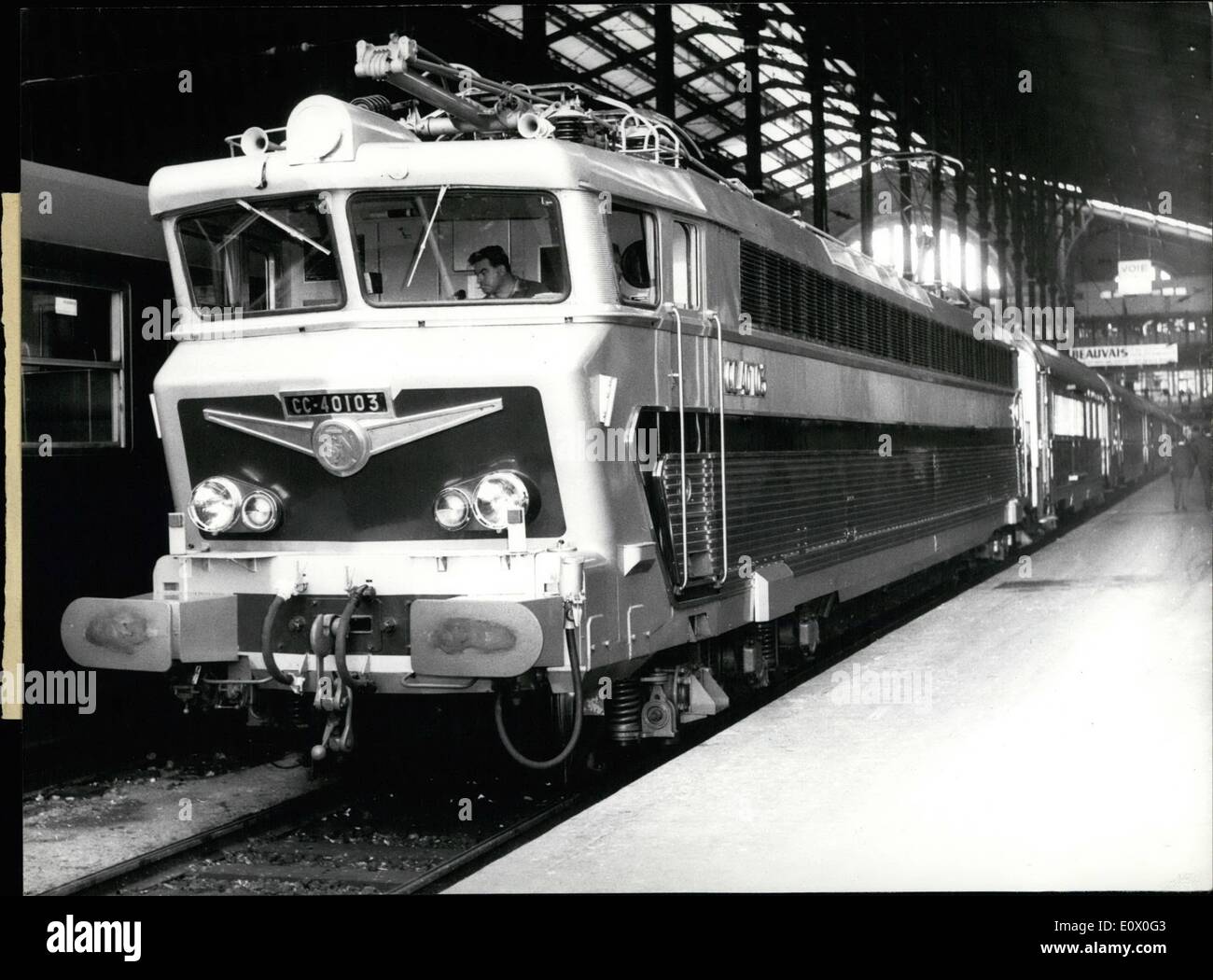 Sep. 09, 1964 - New trans-European express train to run on Paris ...