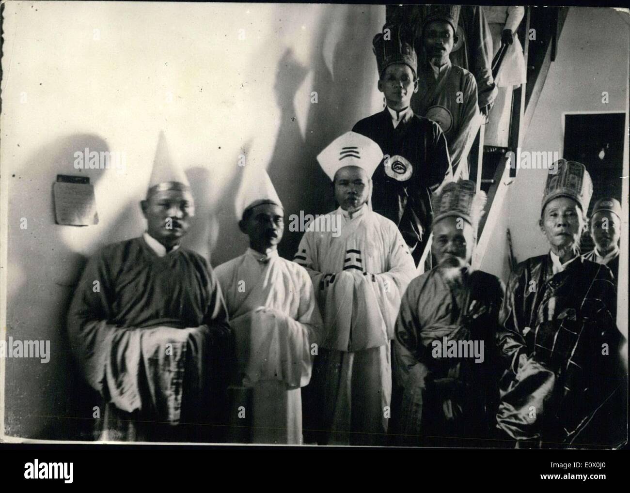 1964 asian ministers at a conference hi-res stock photography and ...