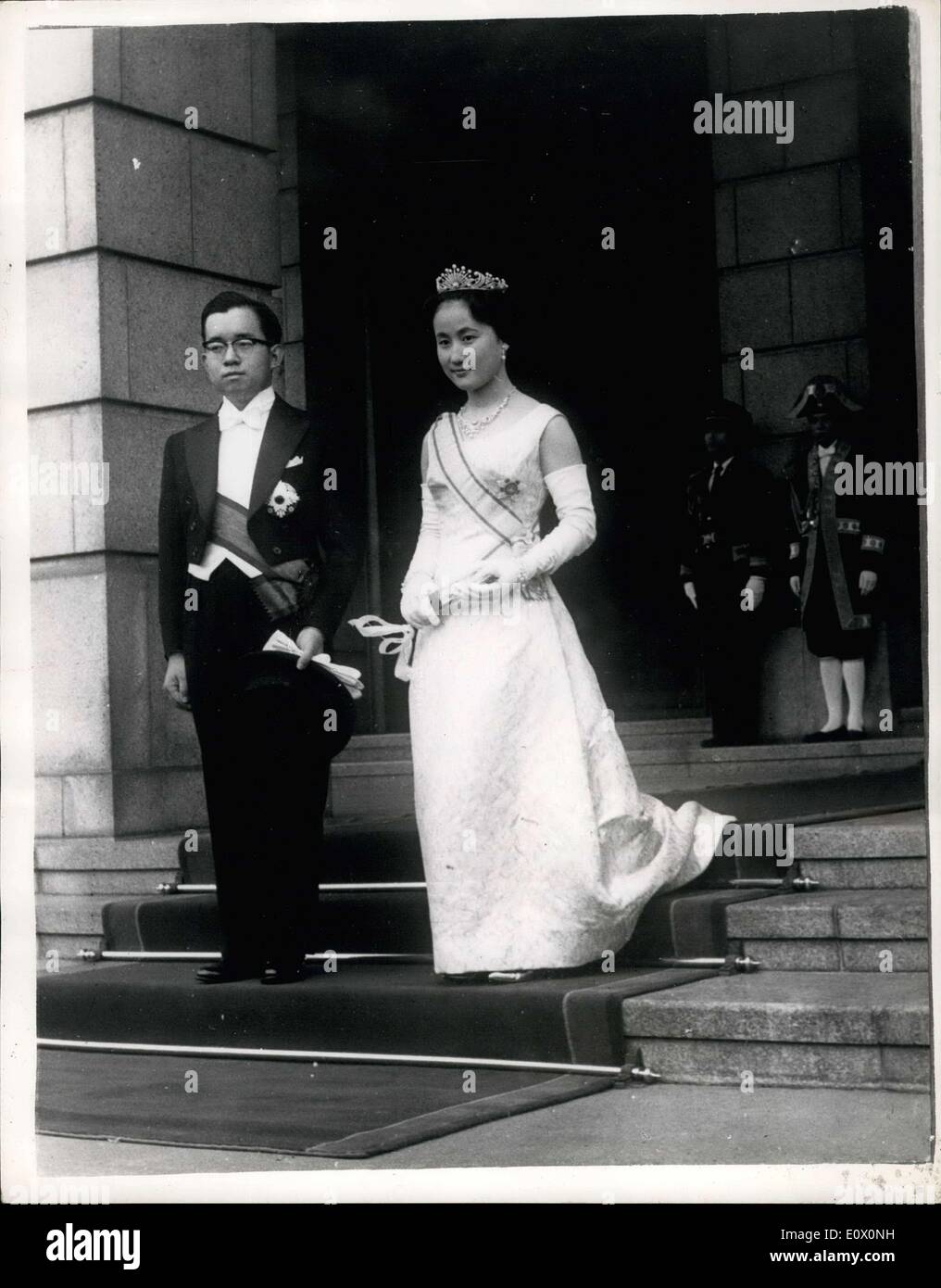 Oct. 02, 1964 - Prince Yoshi marries his commoner bride. Wedding at ...