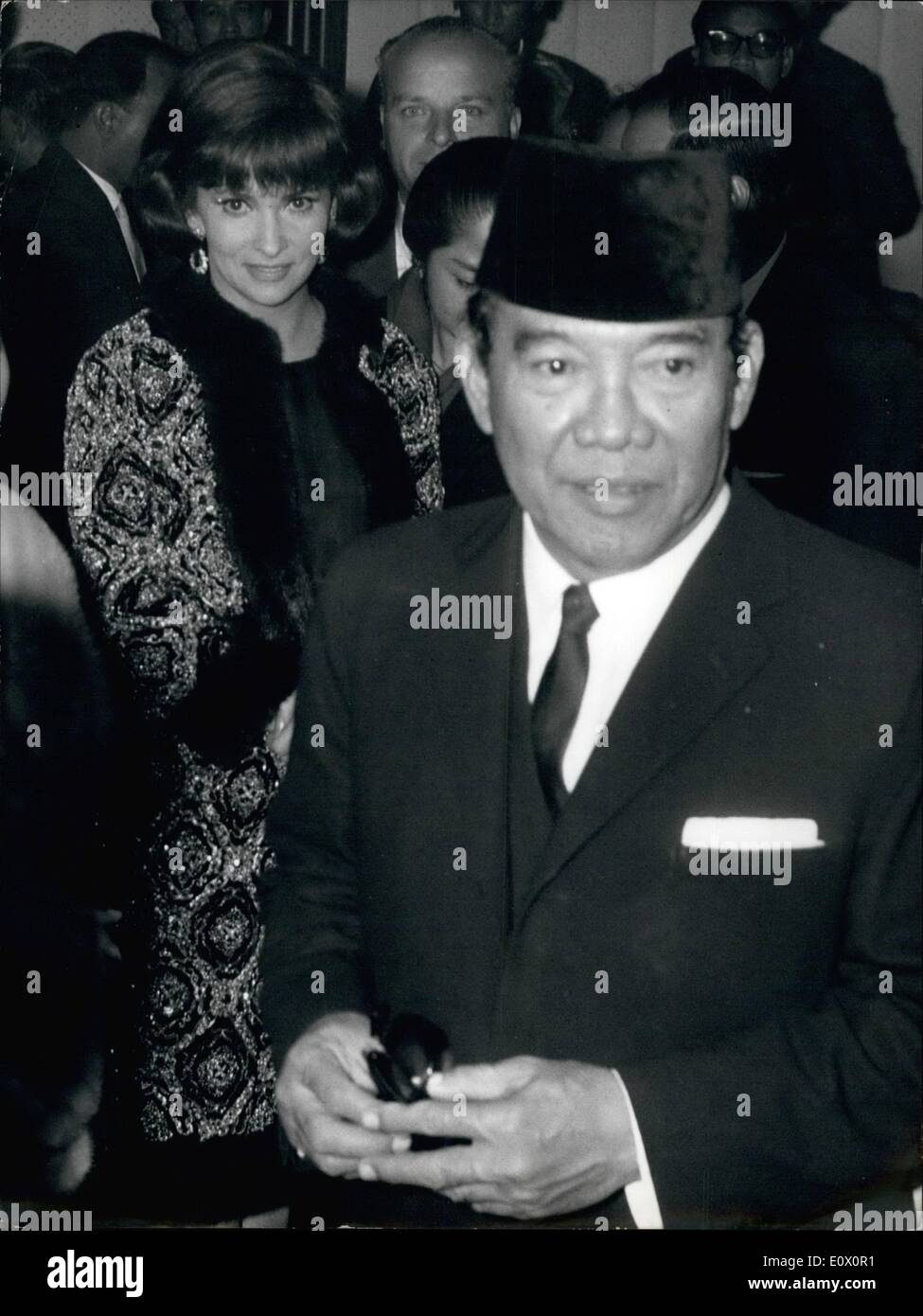 Indonesians president sukarno attended tonight hi-res stock photography ...