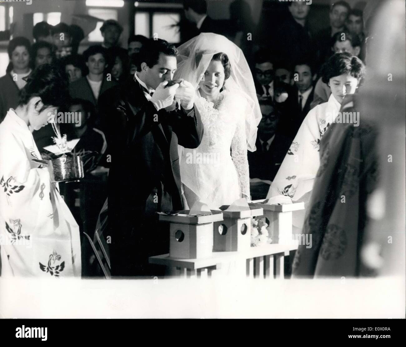 Oct. 10, 1964 - Olympic Athlete Wed: Nikolai Prodanov and Diana Jorgova ...