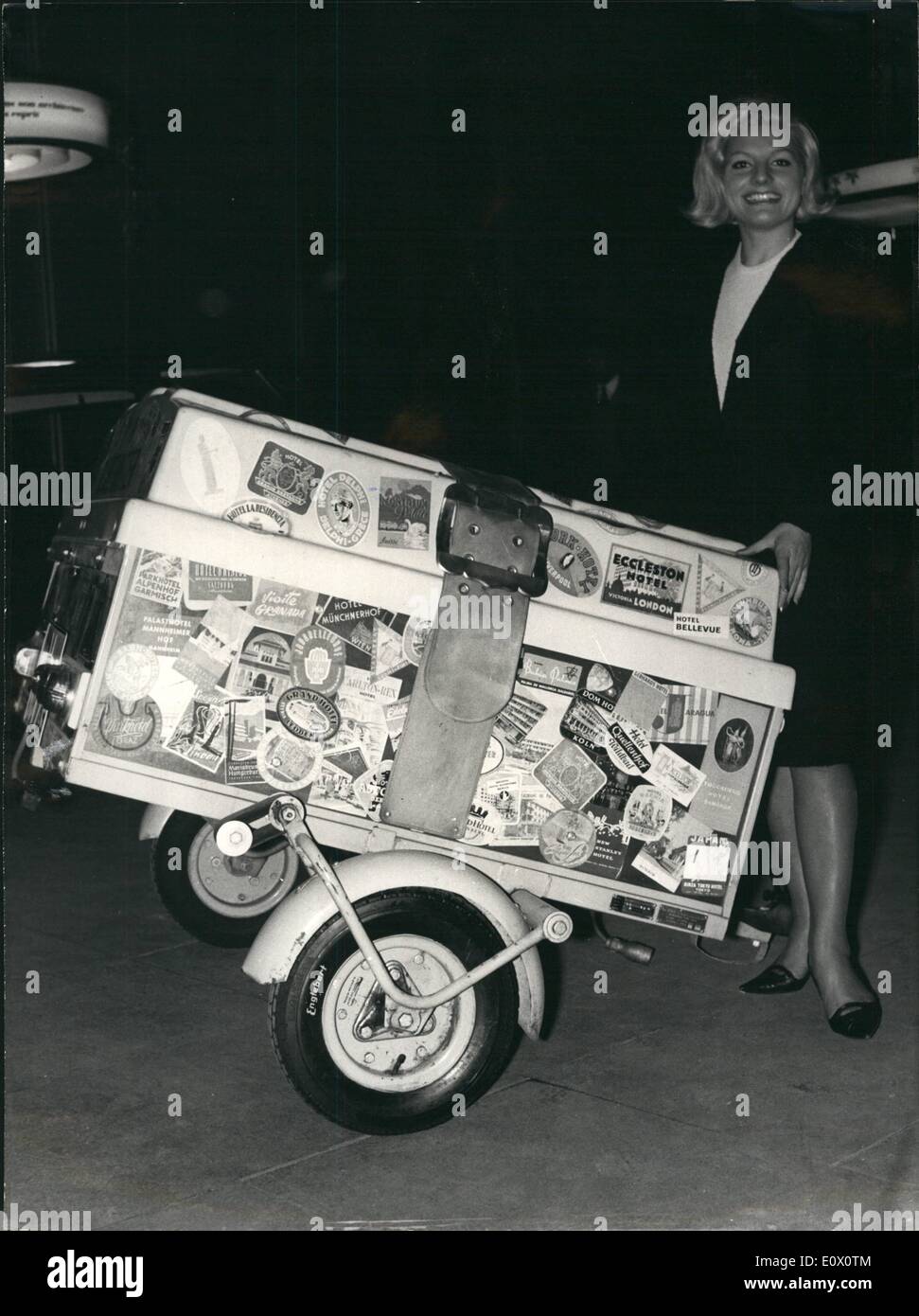Oct. 10, 1964 - She Is Sculptor, Writer, Painter and Cover Girl All In ...