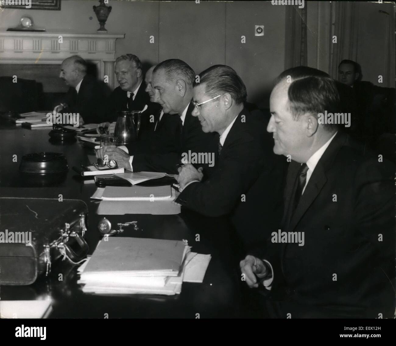 Oct. 10, 1964 - President Johnson and Prime Minister Wilson Hold Top ...