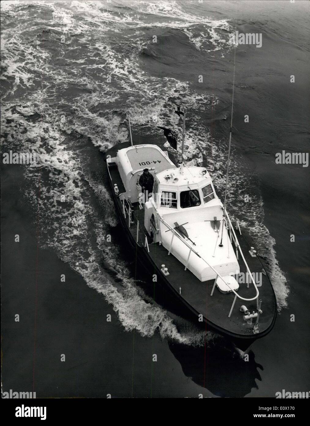 Dec. 08, 1964 - 44 ft. Steel Life-Boat From U.S. On View At Westminster ...