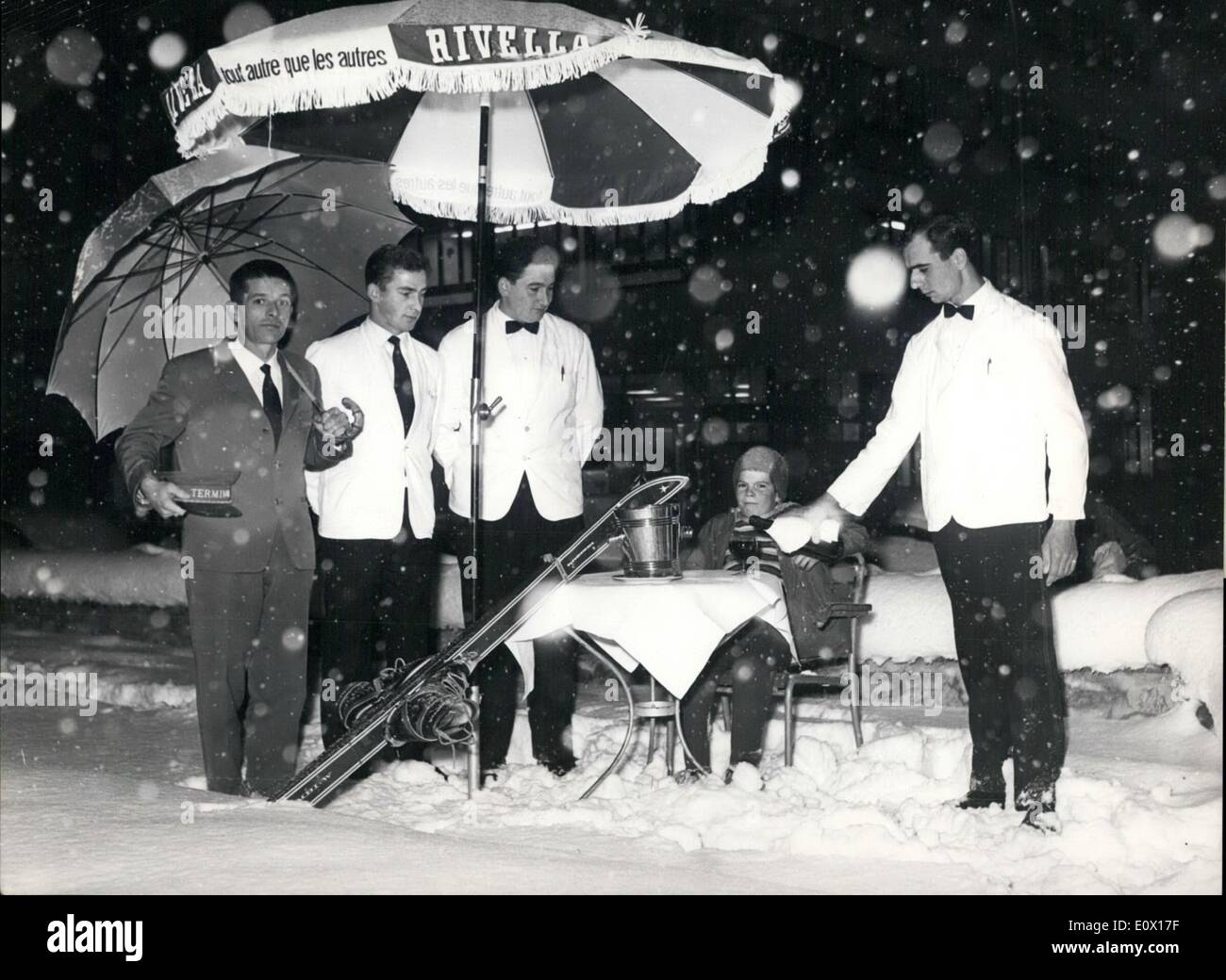 Dec. 12, 1964 - The first one is served like a king. During the season ...