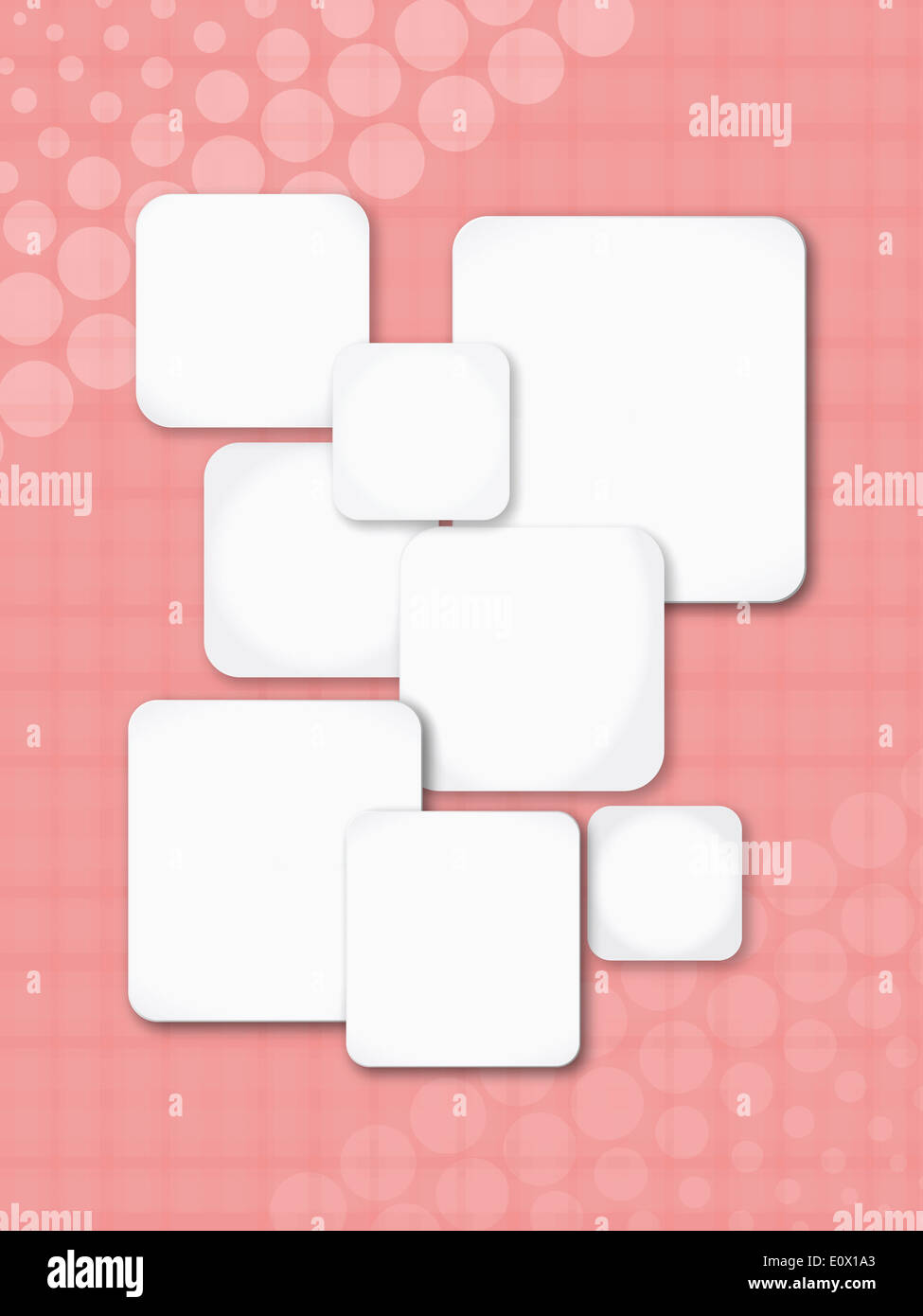 a template with copy space in the shapes of squares Stock Photo - Alamy