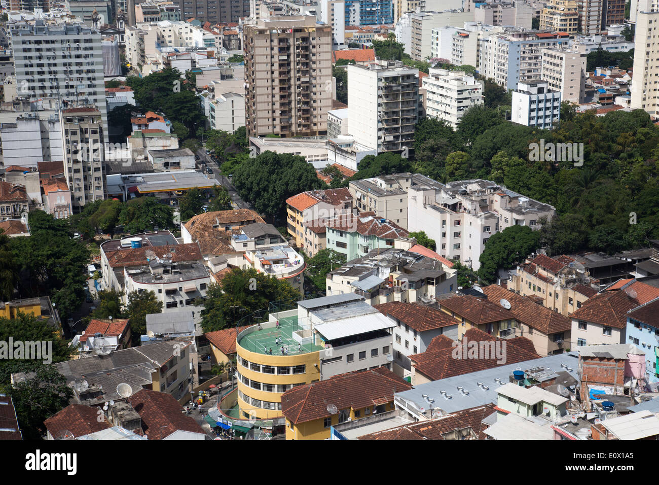 Santa Marta favela in Rio de Janeiro, Brazil Stock Photo - Alamy