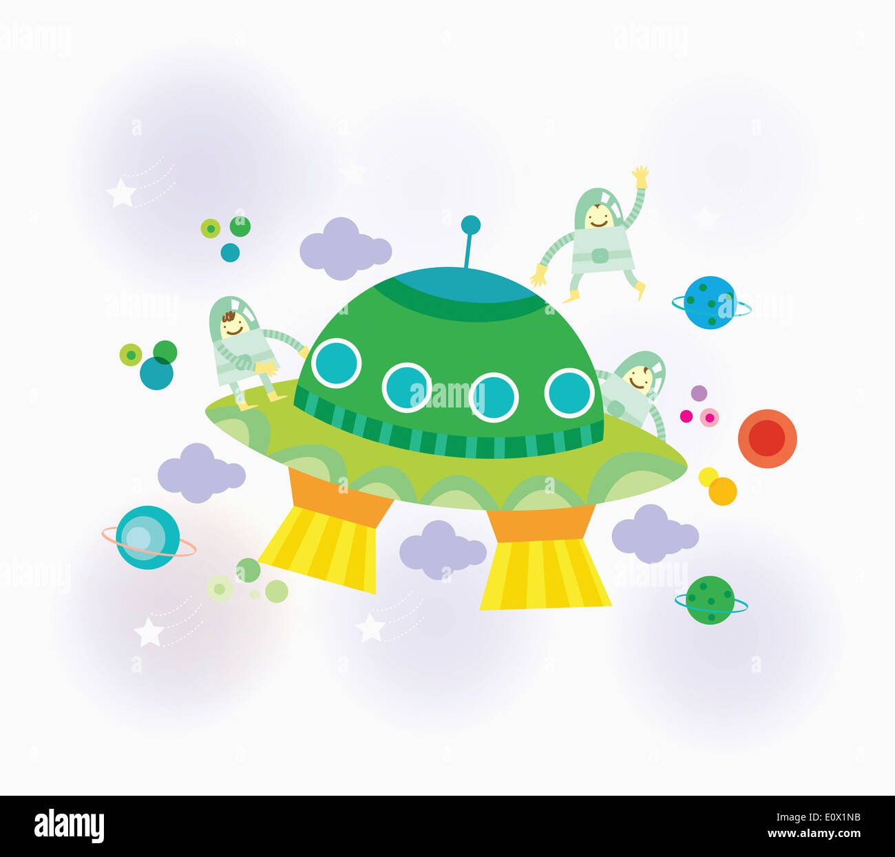 School children in spaceship hi-res stock photography and images - Alamy