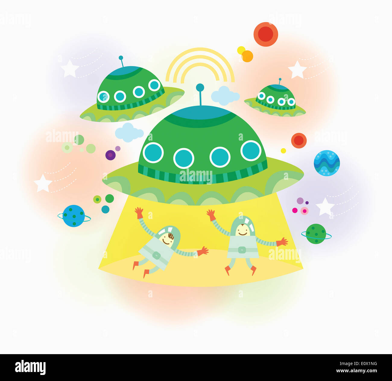 School children in spaceship hi-res stock photography and images - Alamy