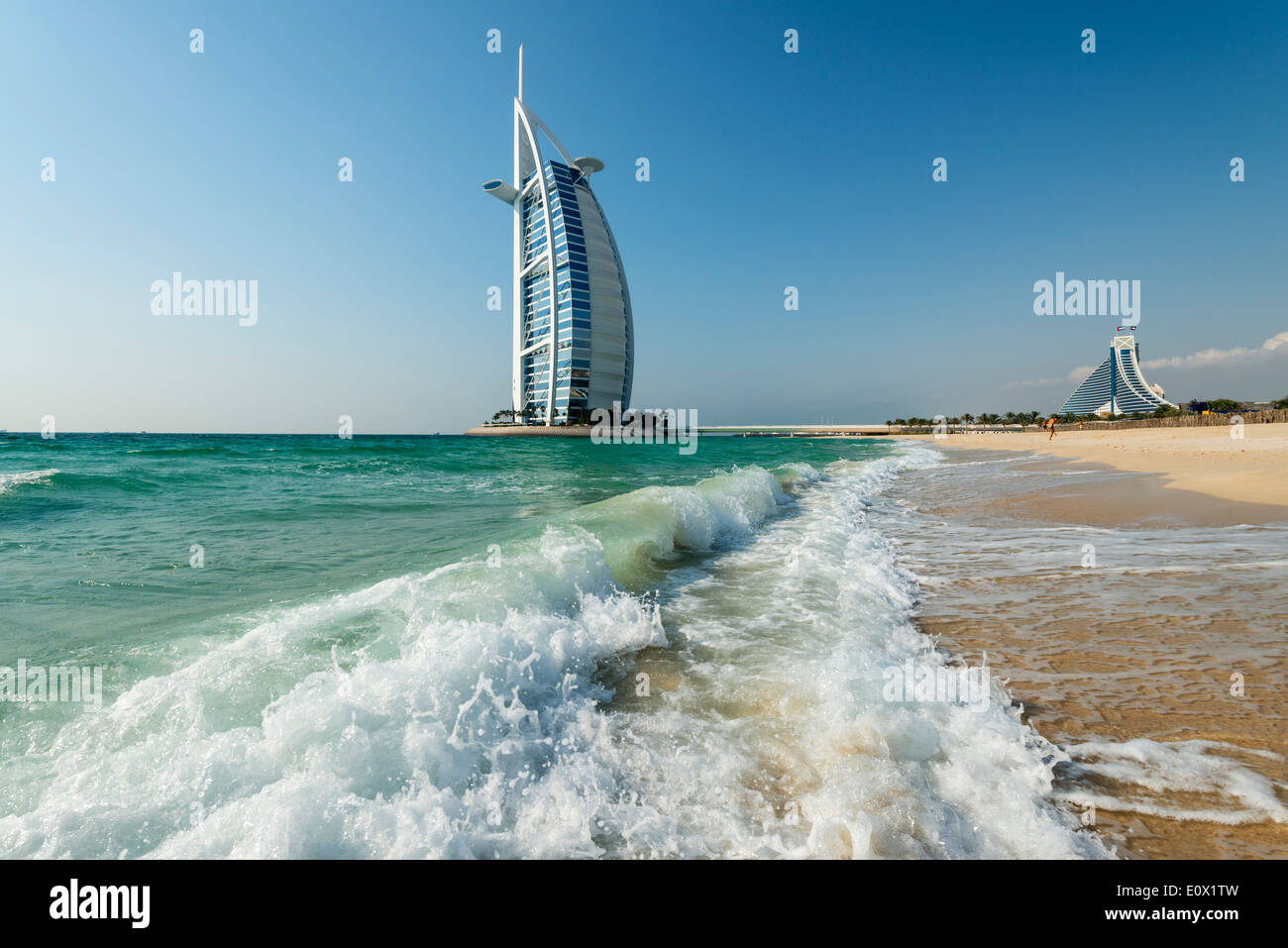 Luxury Burj al Arab Hotel in Dubai United Arab Emirates Stock Photo - Alamy