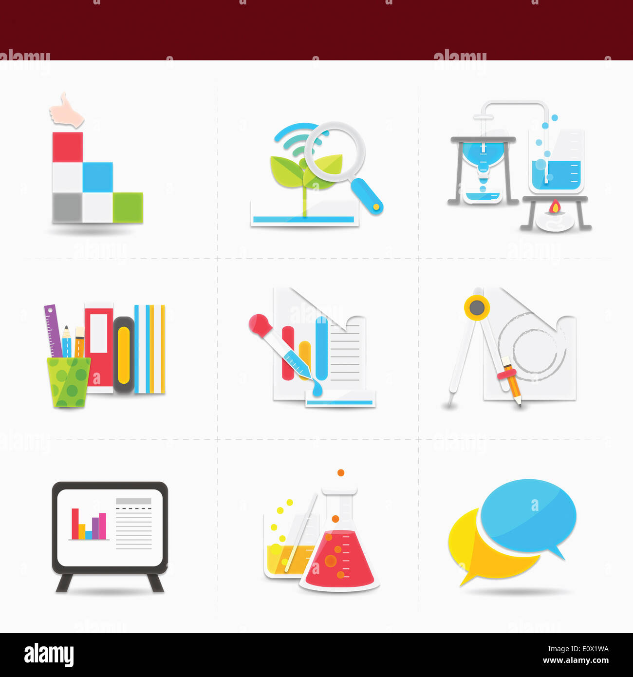 a set of different smart phone icons Stock Photo - Alamy