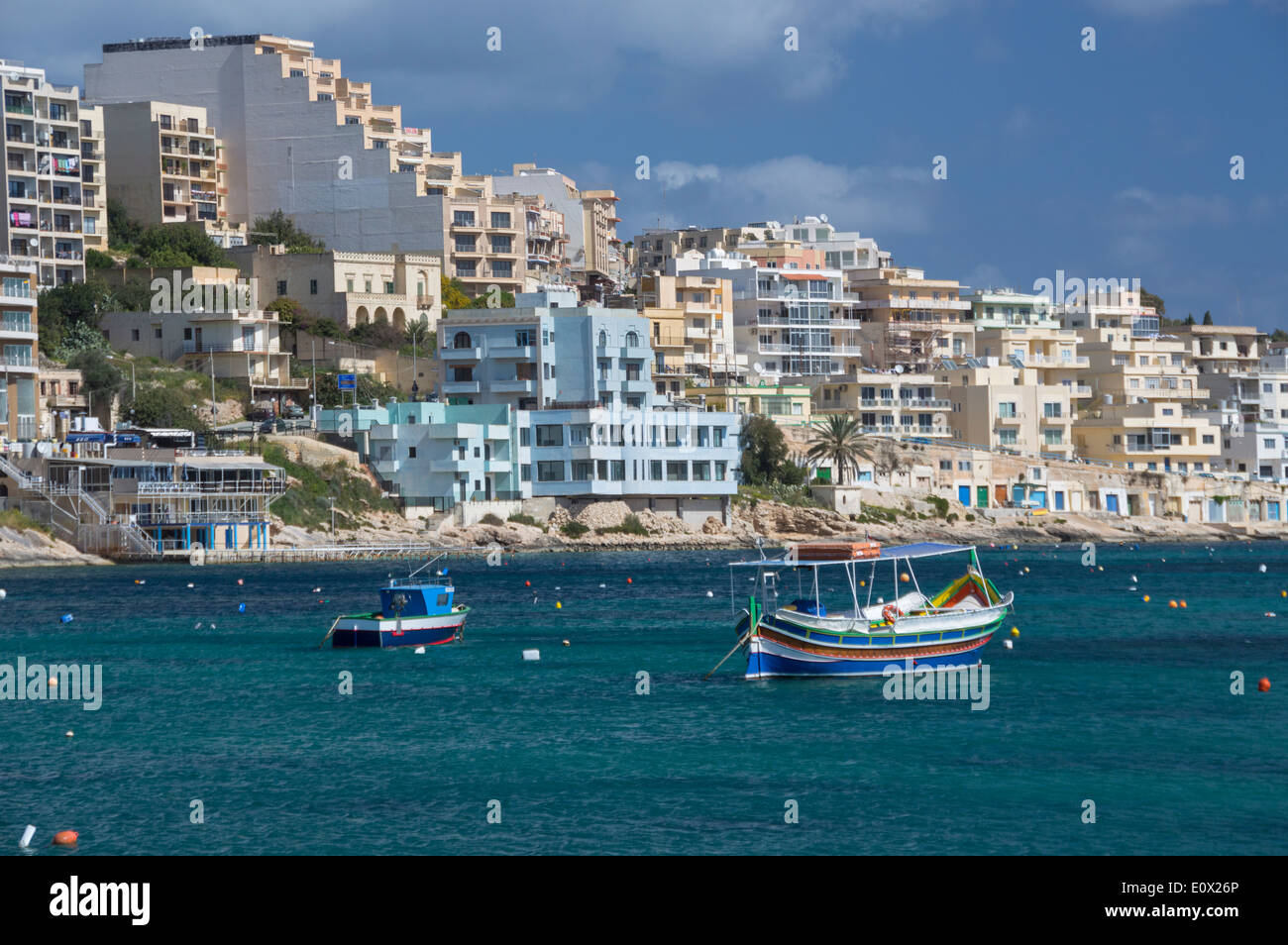 North Malta, St Paul's bay, Luzzu, Malta, Europe Stock Photo - Alamy