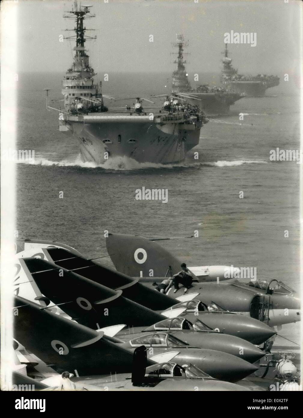 Mar. 03, 1965 - British and commonwealth navies. Show of strength. in ...