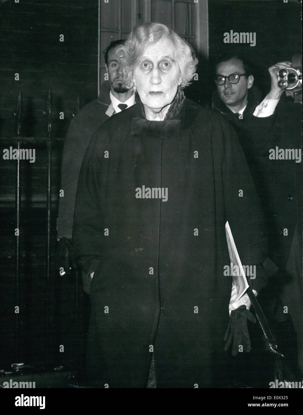 Jan. 01, 1965 - Sir Winston Churchill Has A Thrombosis. Lady Violet ...