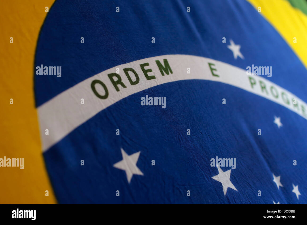 The national flag of Brazil Stock Photo - Alamy