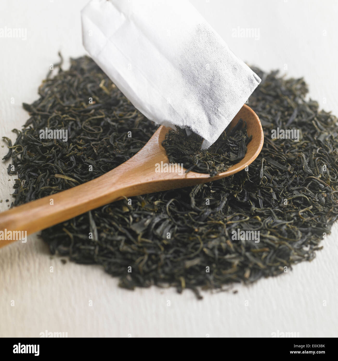 Green tea bag hi-res stock photography and images - Alamy
